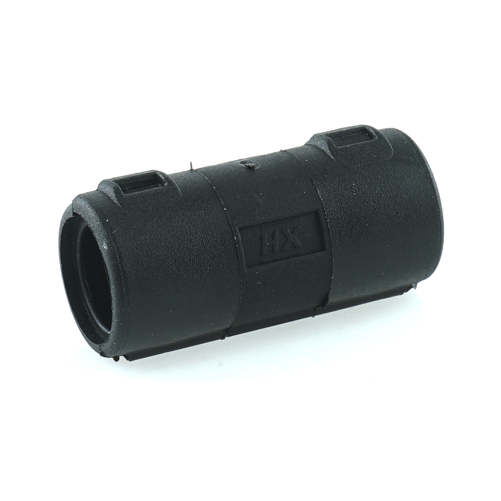 Hinged Conduit Joiner, NW10-10, black | miunske product catalogue