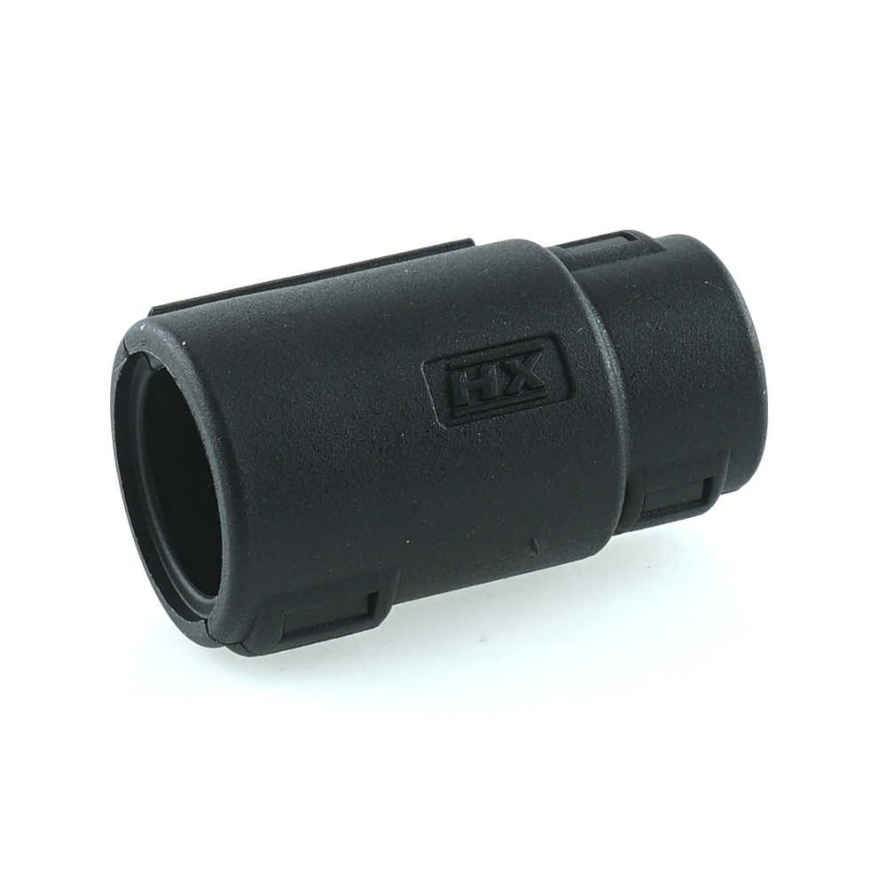 Hinged Conduit Joiner, NW 13-10, black | miunske product catalogue