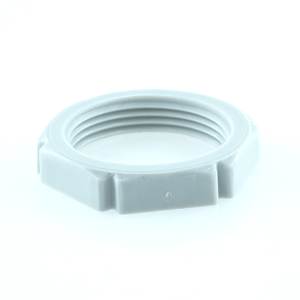 conduit lock nut PG21, grey | miunske product catalogue