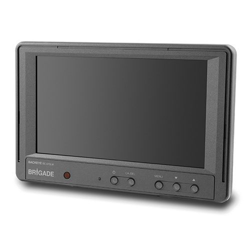 7" LCD monitor with 2 camera inputs, incl. monitor bezel, connection ...