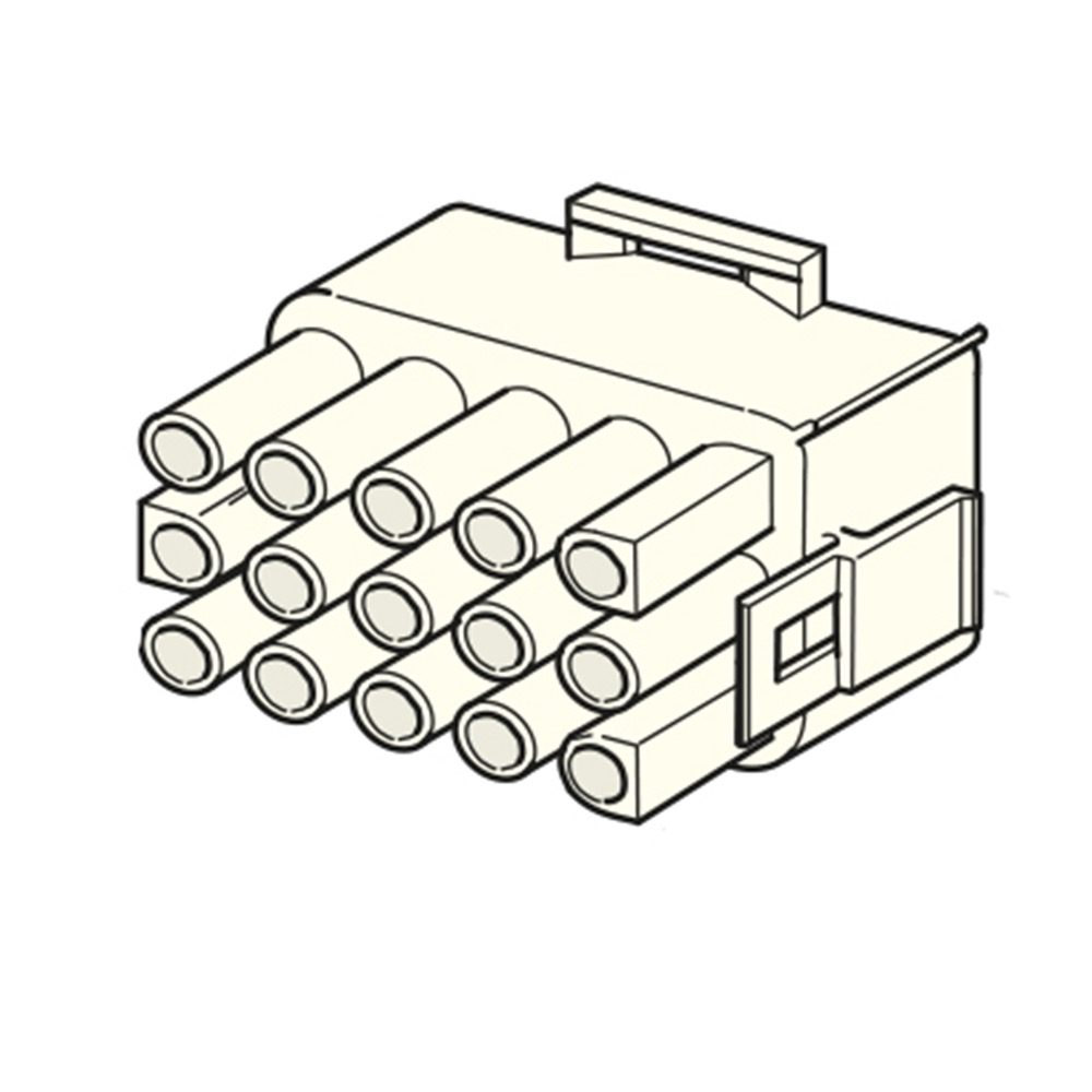 MATE-N-LOK Connector, 15way | miunske product catalogue