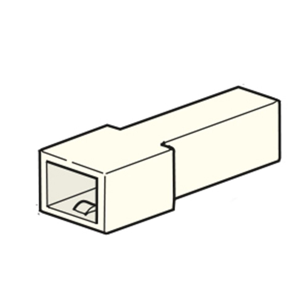 Connector, male holder 6.3mm, 1way | miunske product catalogue
