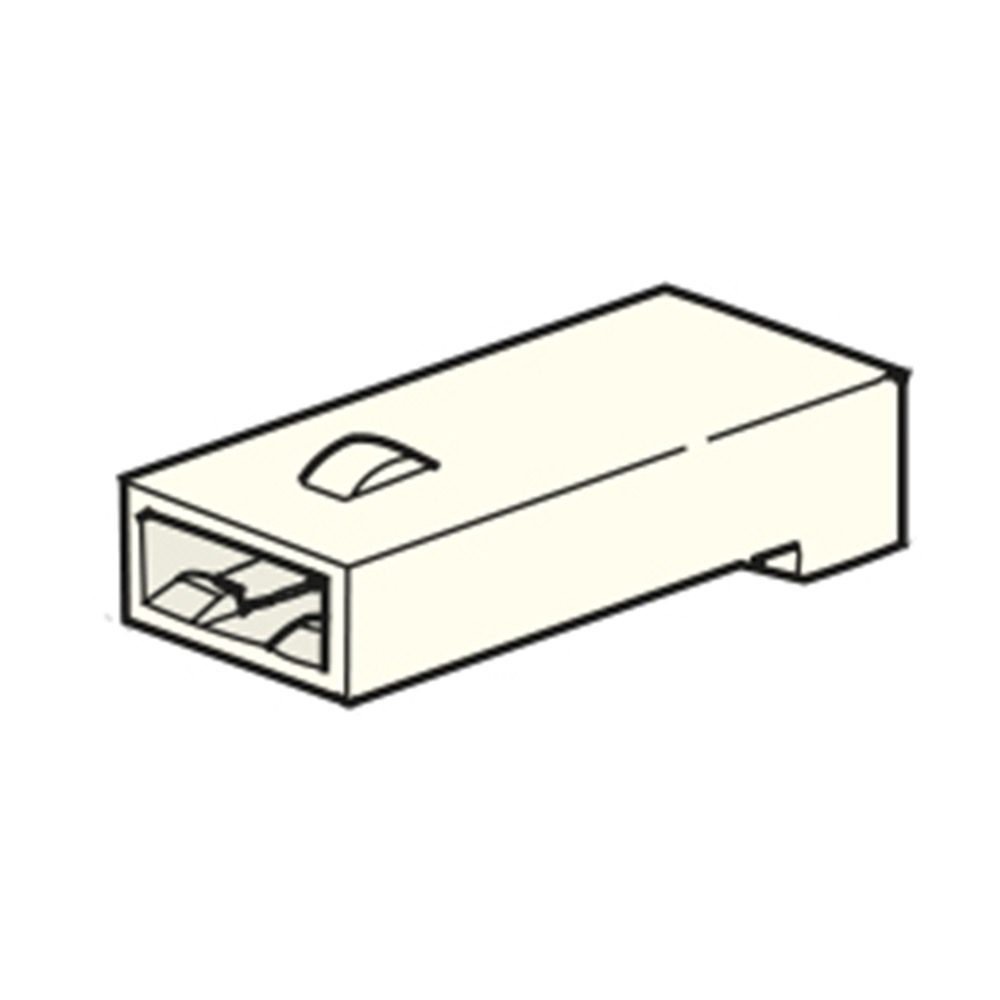 Connector, female holder 6.3mm, 1way | miunske product catalogue