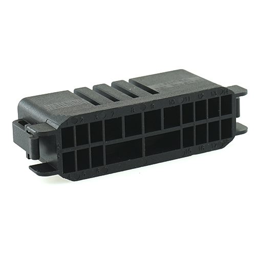 joint connector socket housing, 18-pole | miunske product catalogue