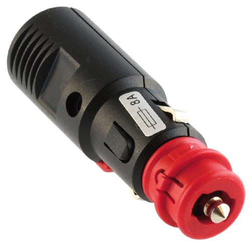 Safety Universal Plug 8A/6-24V, with maze-like strain relief, with ...