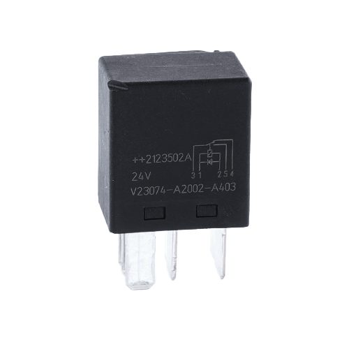Micro Relay 24V, 10/15A, changeover contact, with diode | miunske ...