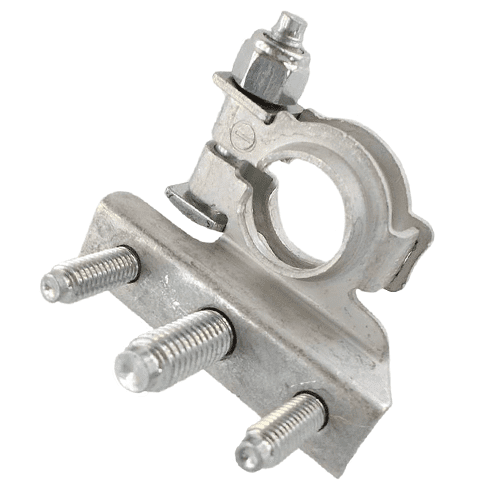 Battery Clamp "-", brass tin plated, bolts M6-M8-M6 | miunske product ...
