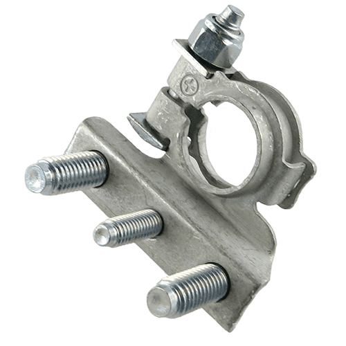 Battery Clamp "+", brass tin plated, bolts M8-M6-M8 | miunske product ...