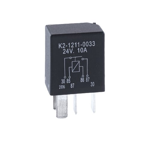 Micro Relay 24V, 10A, normally open, sealed | miunske product catalogue