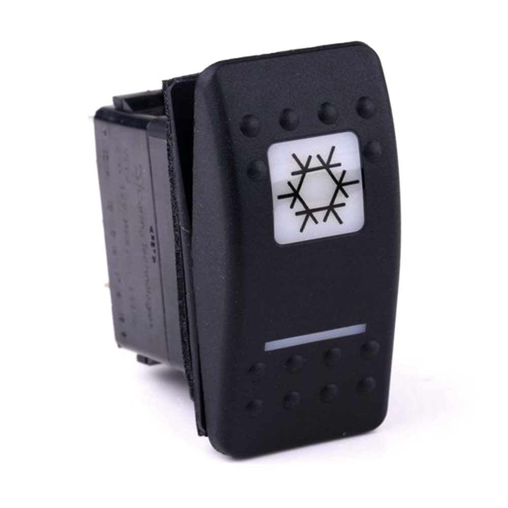 on-on Double Switch, 12V/20A, Contura II, LED 1 superbright green, LED ...