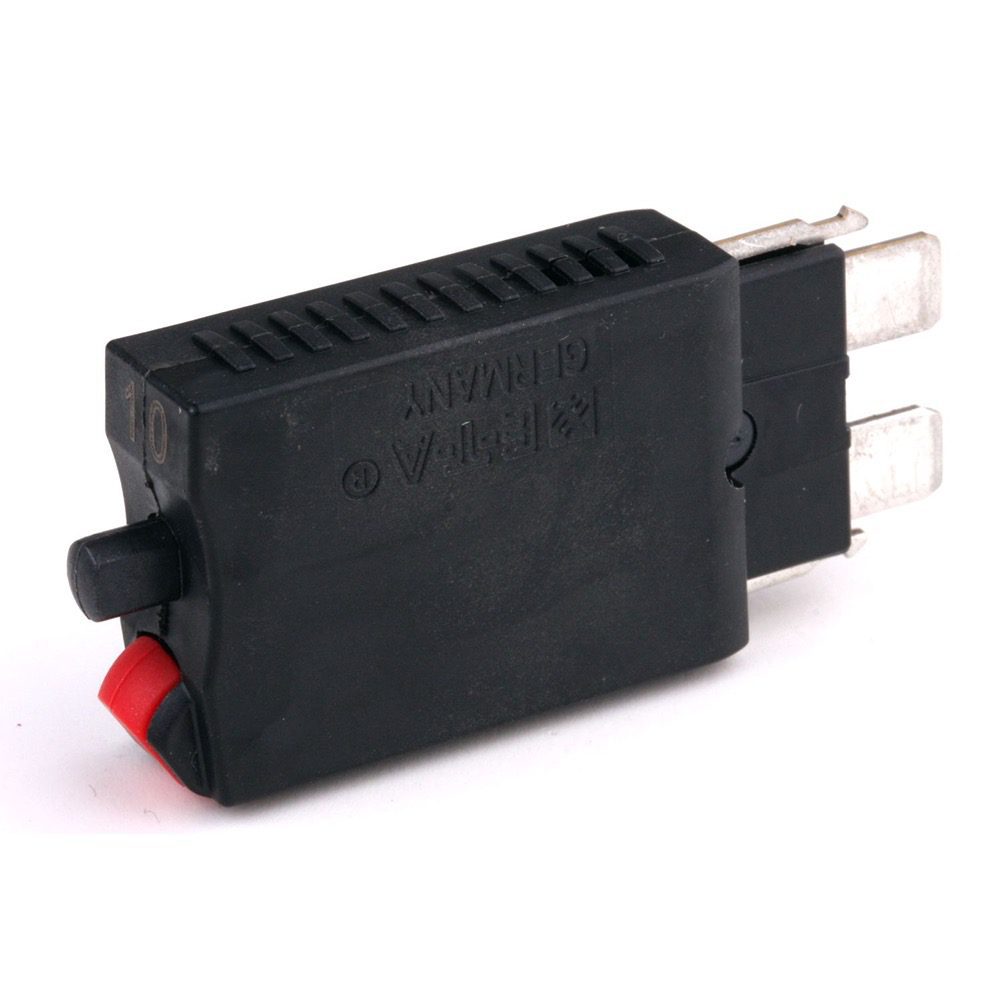 Thermal Circuit Breaker 24V, 10A, for Fuse Holder, with retaining clips ...