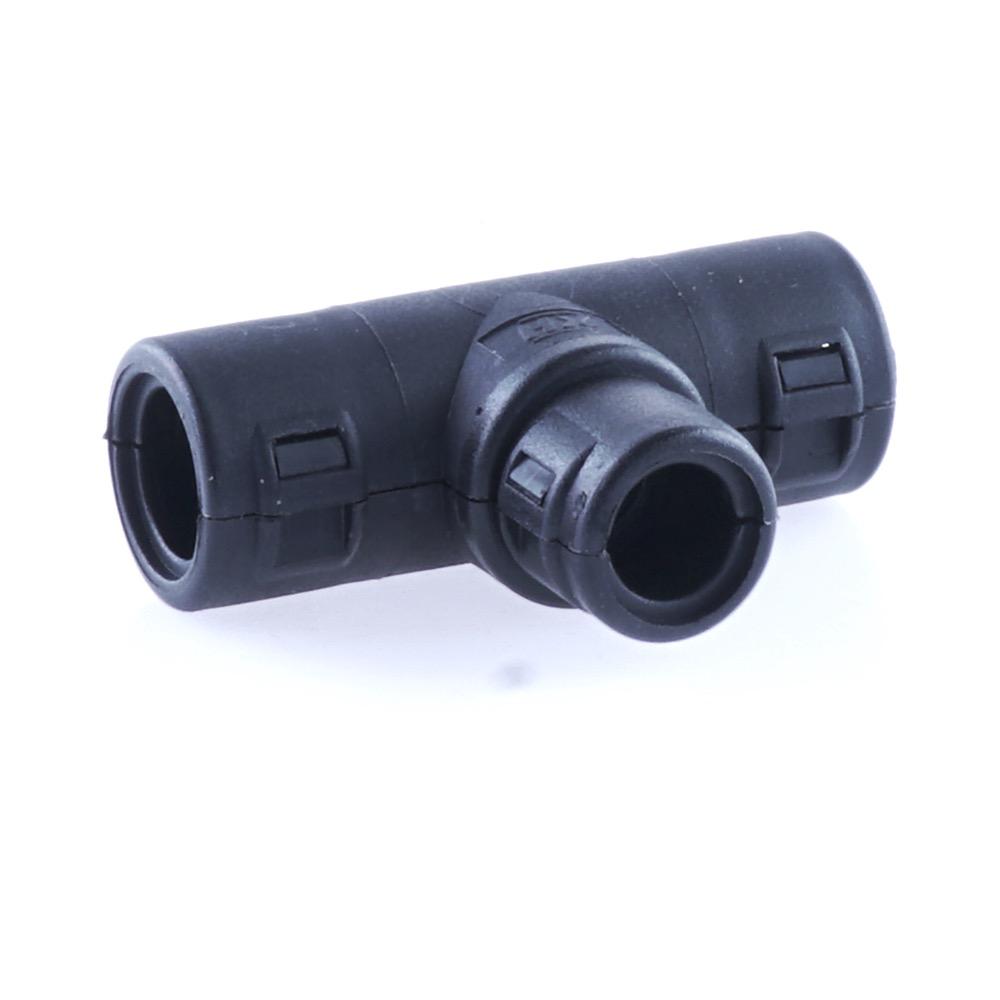 Hinged Conduit JoinerT-shape, NW8.5-7.5-8.5, black | miunske product ...