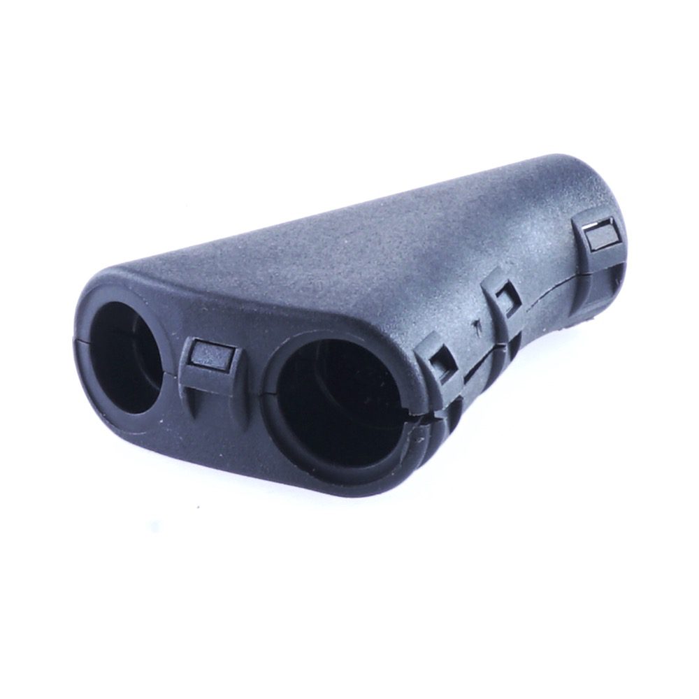 Hinged Conduit Joiner Y-shape, NW 10-7.5-10, black | miunske product ...