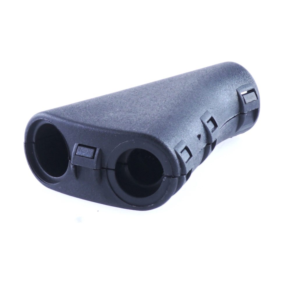 Hinged Conduit Joiner Y-shape, NW 10-10-7.5, black | miunske product ...
