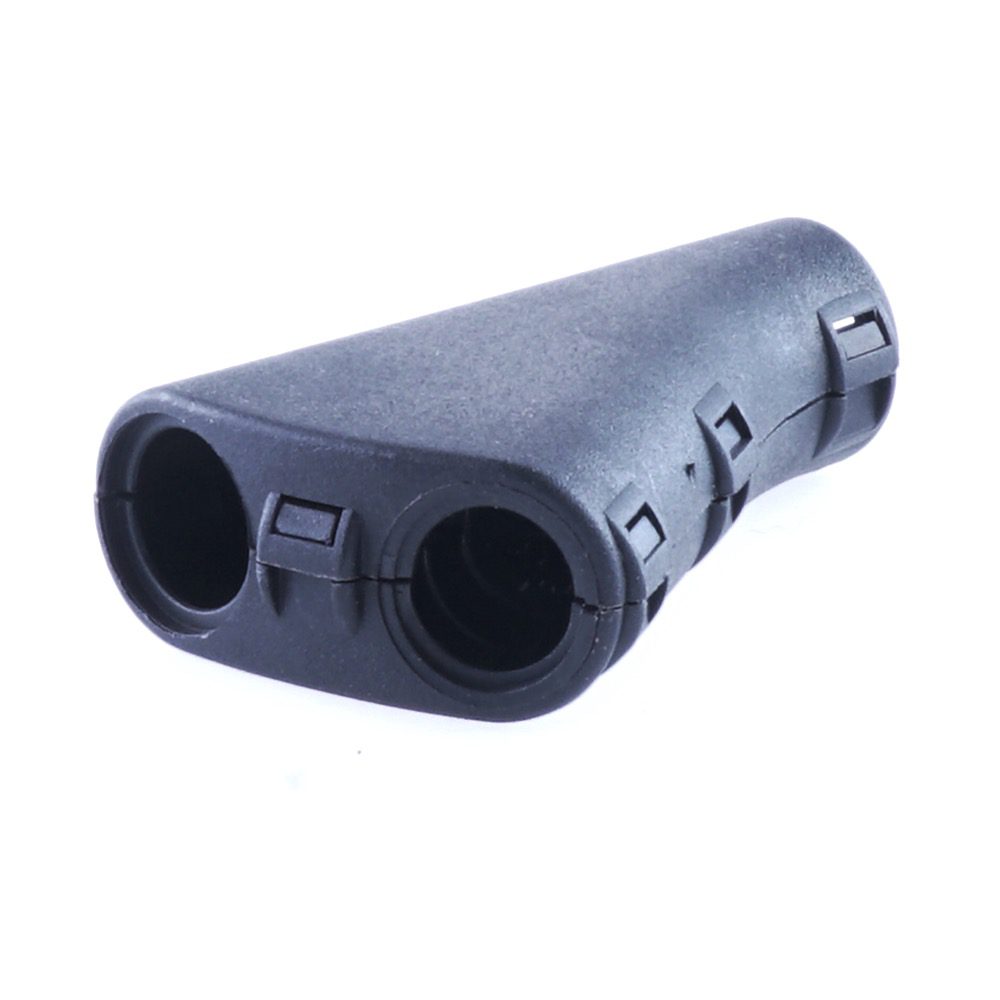 Hinged Conduit Joiner Y-shape, NW 10-10-8.5, black | miunske product ...