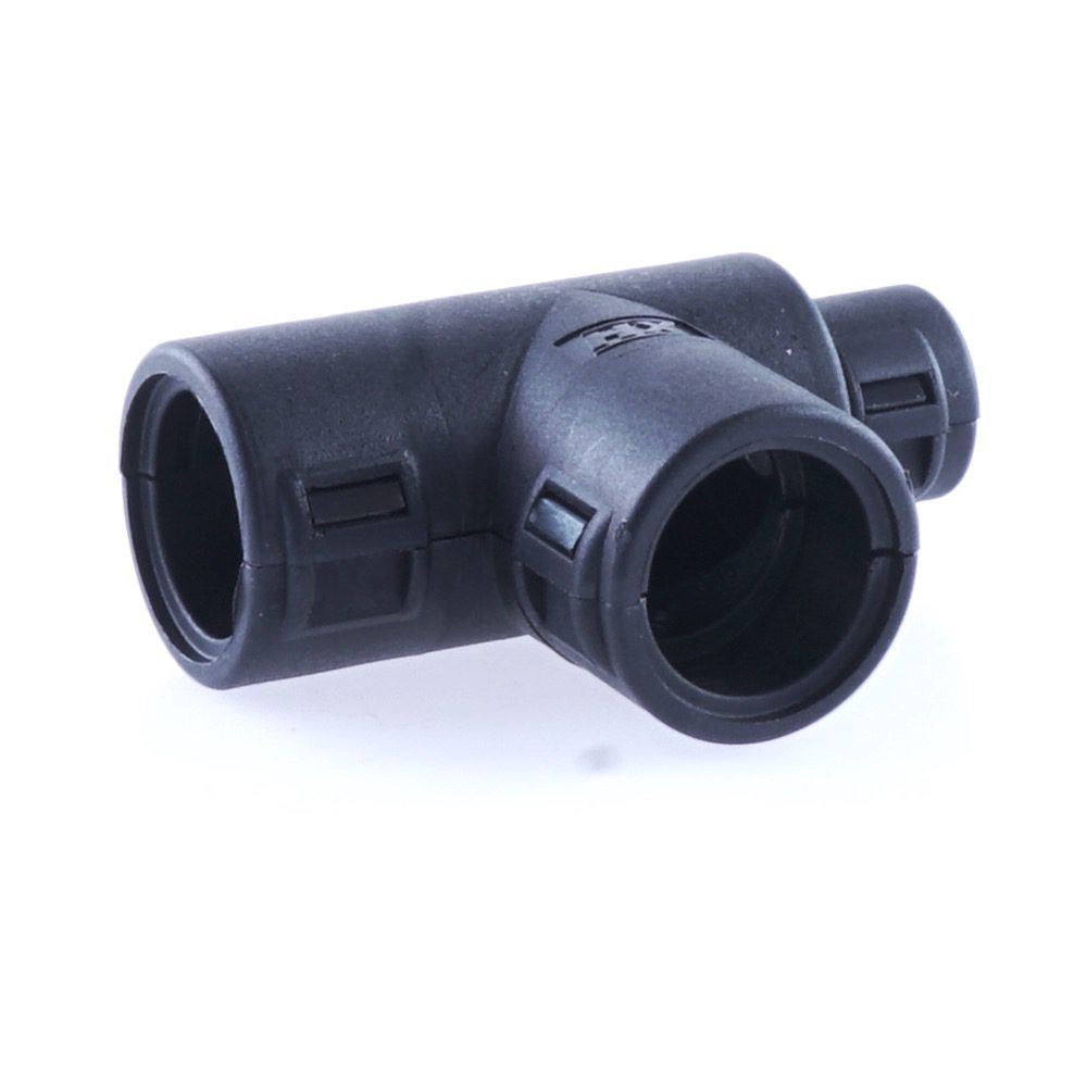 Hinged Conduit Joiner T-shape, NW 13-13-7.5, black | miunske product ...