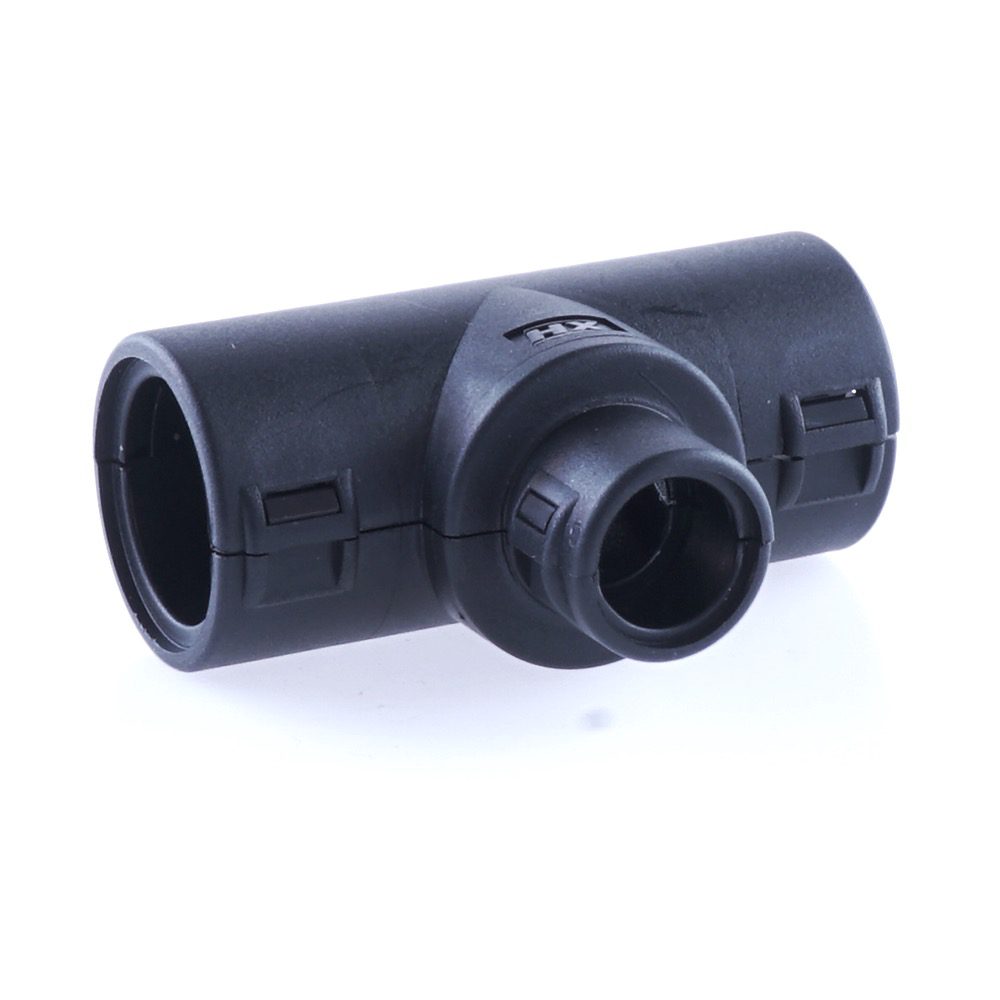 Hinged Conduit Joiner T-shape, NW 17-10-17, black | miunske product ...