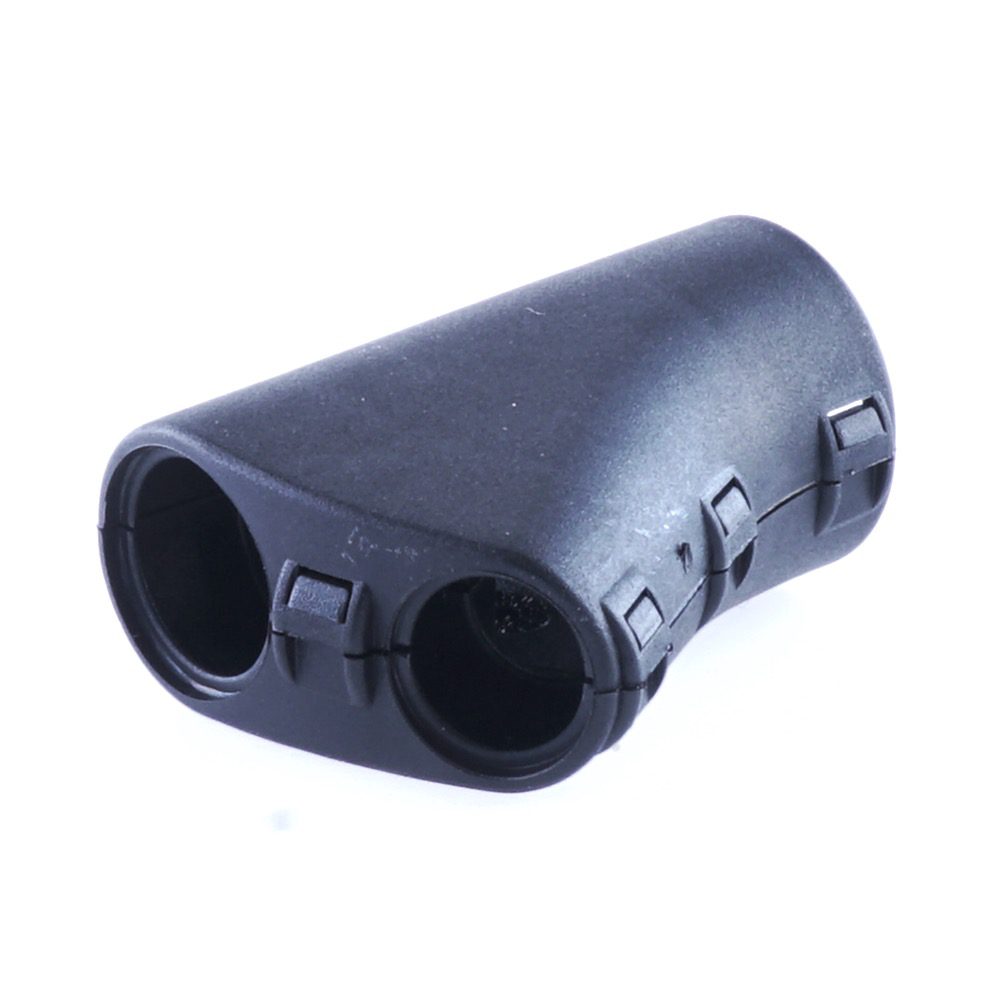 Hinged Conduit Joiner Y-shape, NW 17-13-10, black | miunske product ...