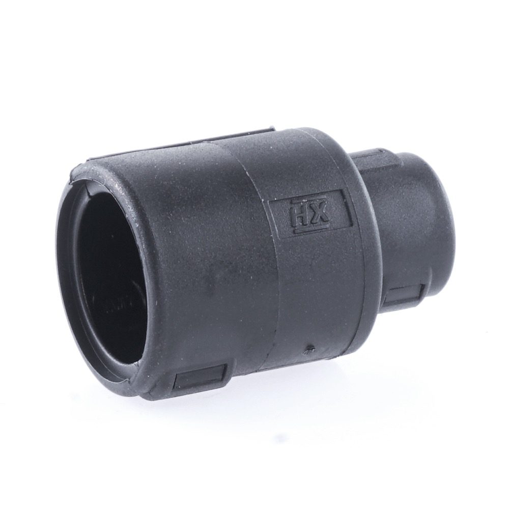 Hinged Conduit Joiner, NW17-10, black | miunske product catalogue
