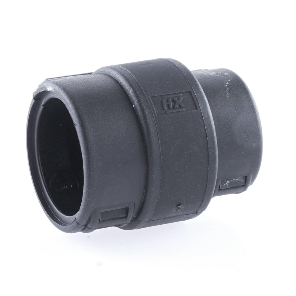 Hinged Conduit Joiner, NW 22-17, black | miunske product catalogue