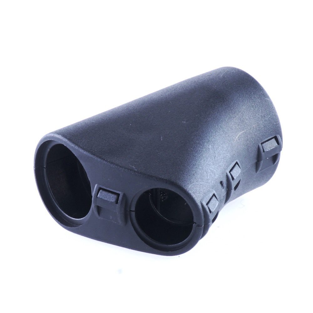 Hinged Conduit Joiner Y-shape, NW 23-17-13, black | miunske product ...