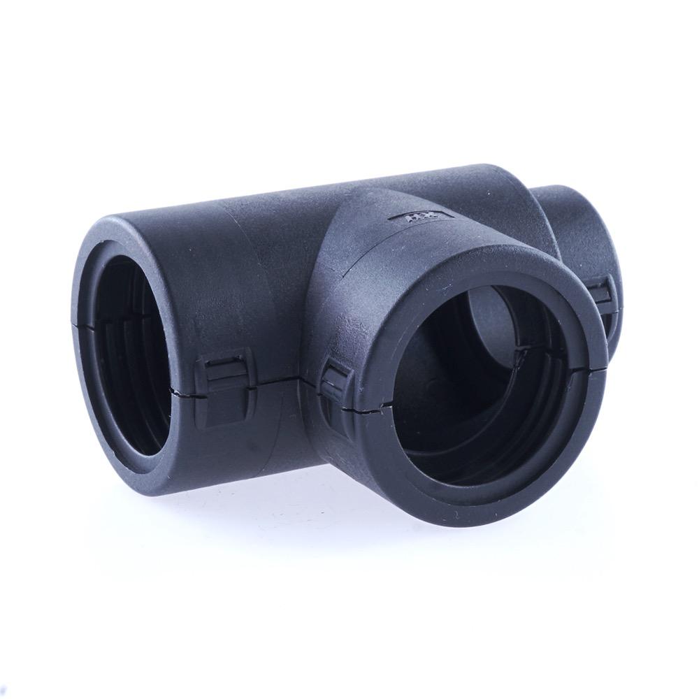 Hinged Conduit Joiner T-shape, NW 26-26-22, black | miunske product ...