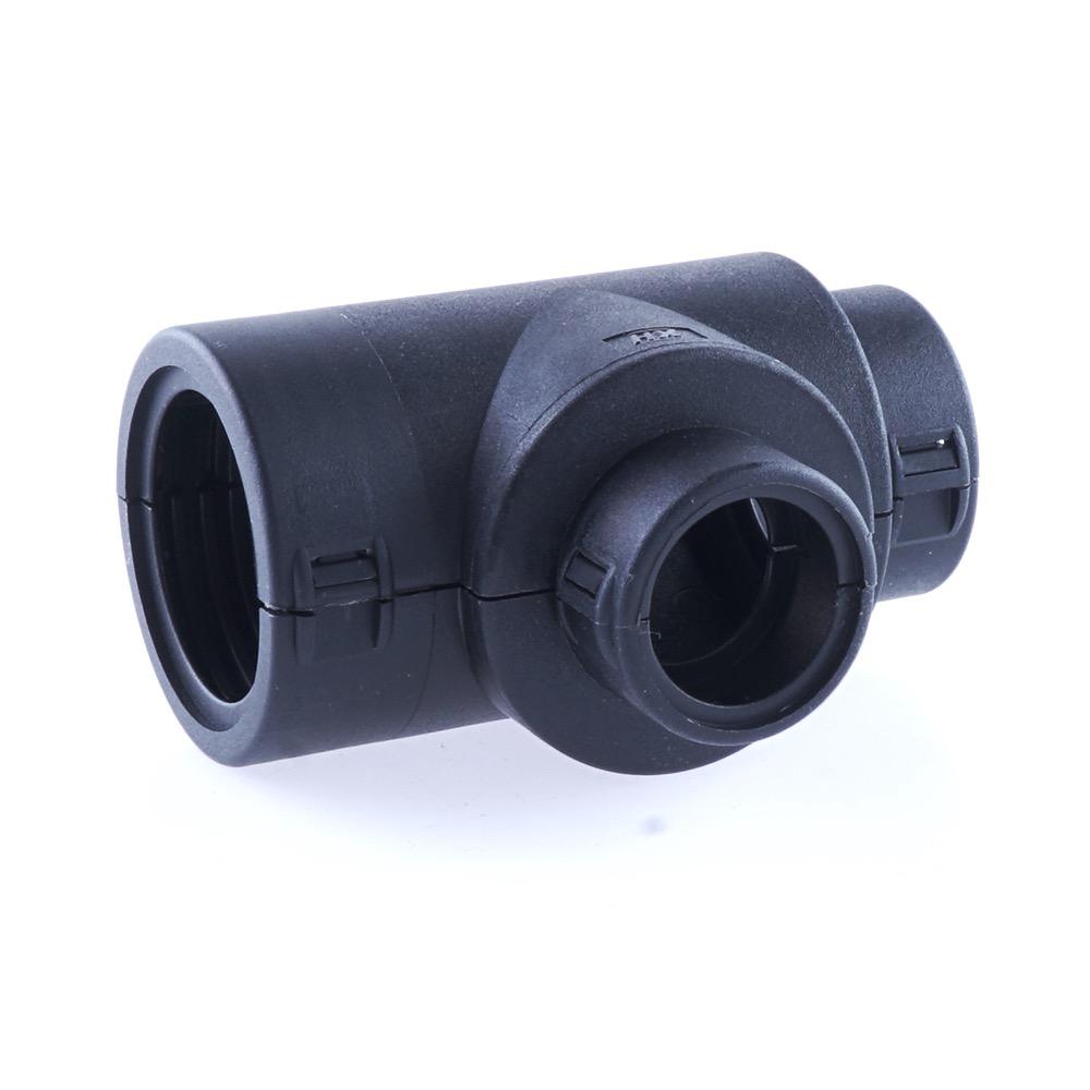 Hinged Conduit Joiner T-shape, NW 26-17-22, black | miunske product ...