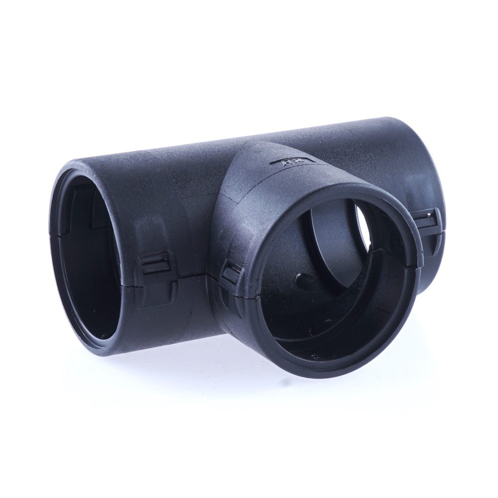 Hinged Conduit Joiner T-shape, NW 29-29-29, black | miunske product ...