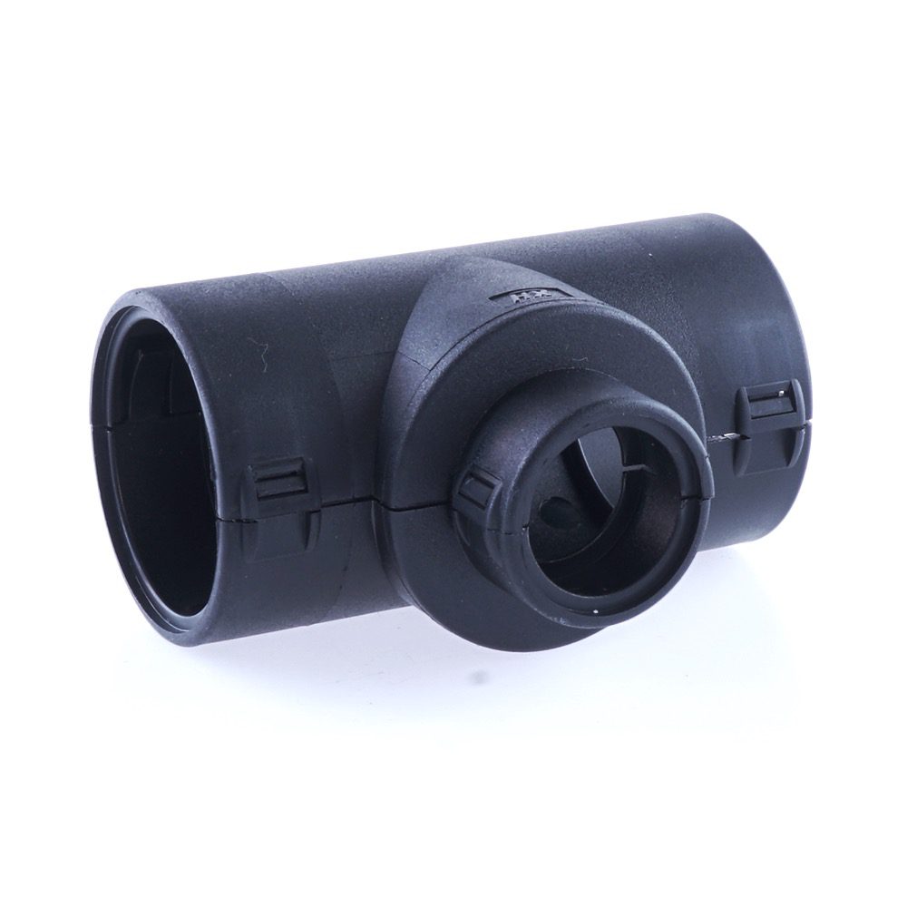Hinged Conduit Joiner T-shape, NW 29-17-29, black | miunske product ...
