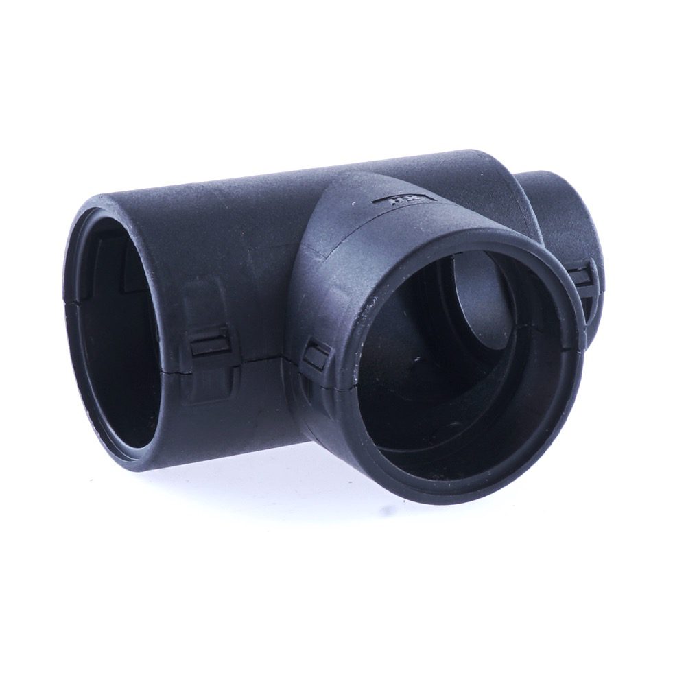 Hinged Conduit Joiner T-shape, NW 29-29-22, black | miunske product ...