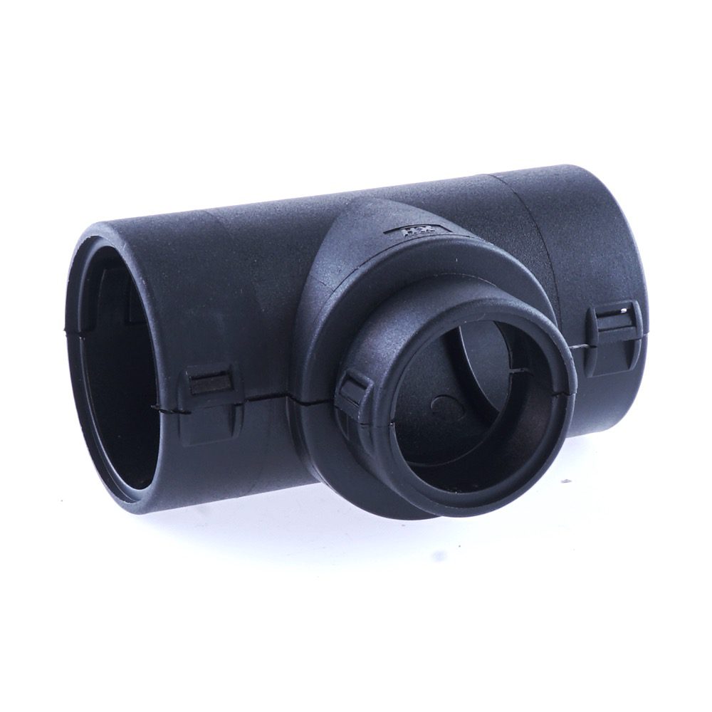 Hinged Conduit Joiner T-shape, NW 29-22-29, black | miunske product ...