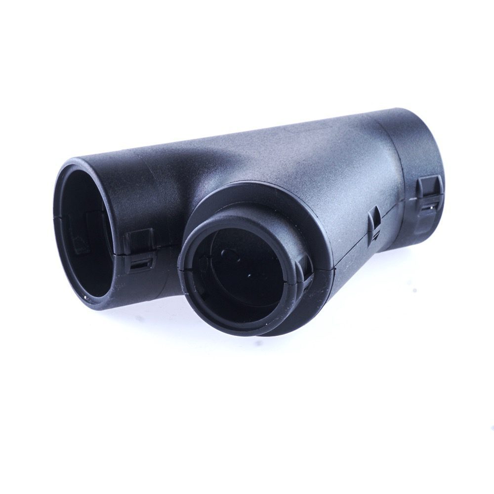 Hinged Conduit Joiner Y-shape, NW 29-29-22, black | miunske product ...