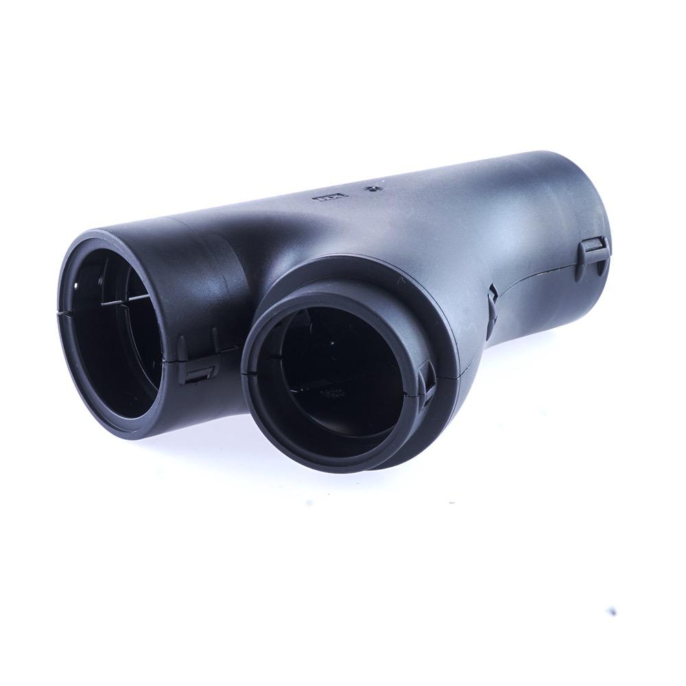 Hinged Conduit Joiner Y-shape, NW 36-36-29, black | miunske product ...