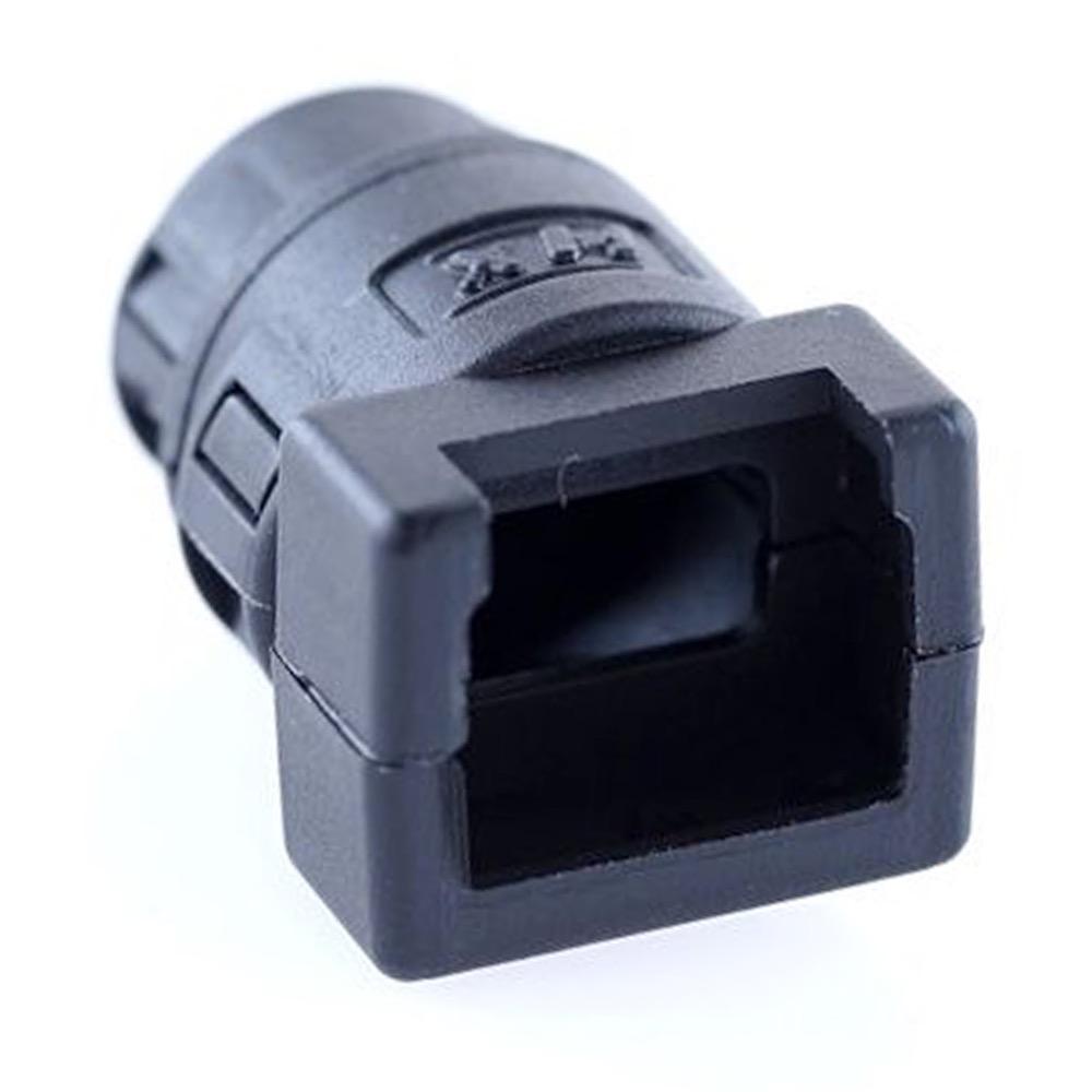 Hinged Connector to Conduit, Deutsch DT, straight, NW 7.5, 2way, CI08 ...